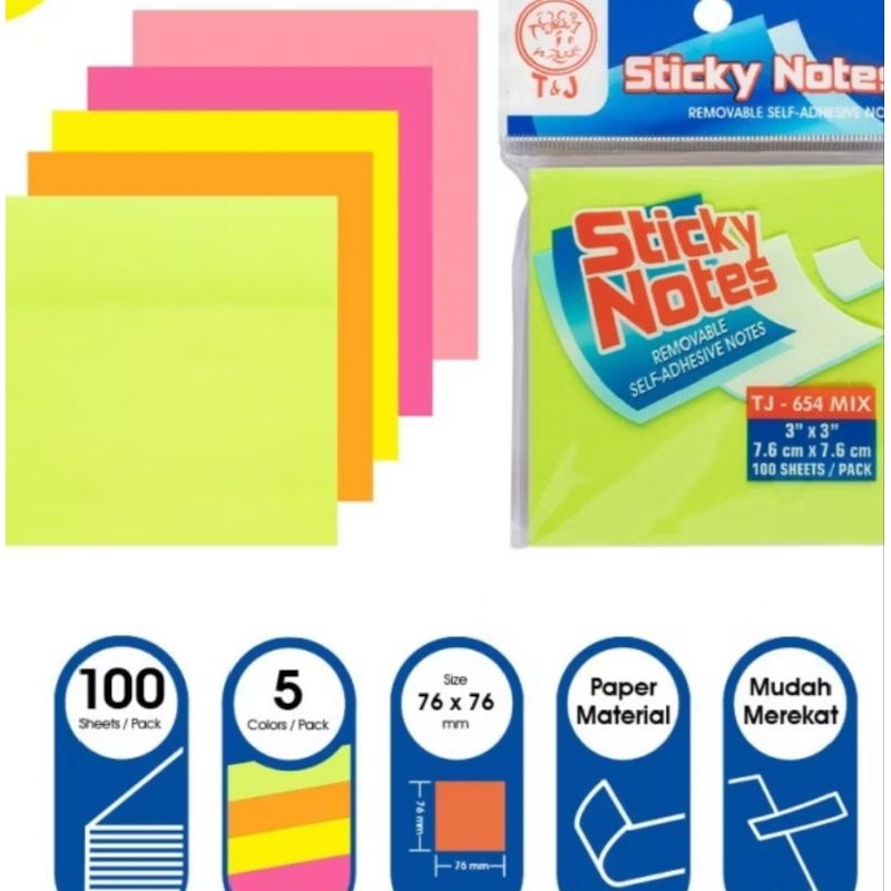 Jual Memo Sticky Notes Tom&jerry 654 Mix ( 1set ) | Shopee Indonesia