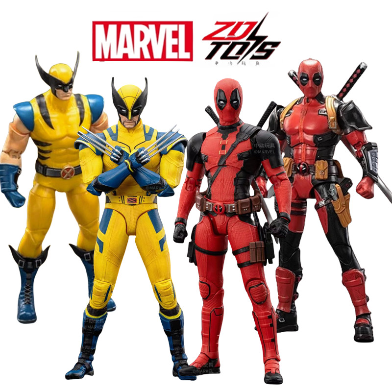Jual 2024 movies Deadpool & Wolverine Figures ZD Toys DDeadpool ...