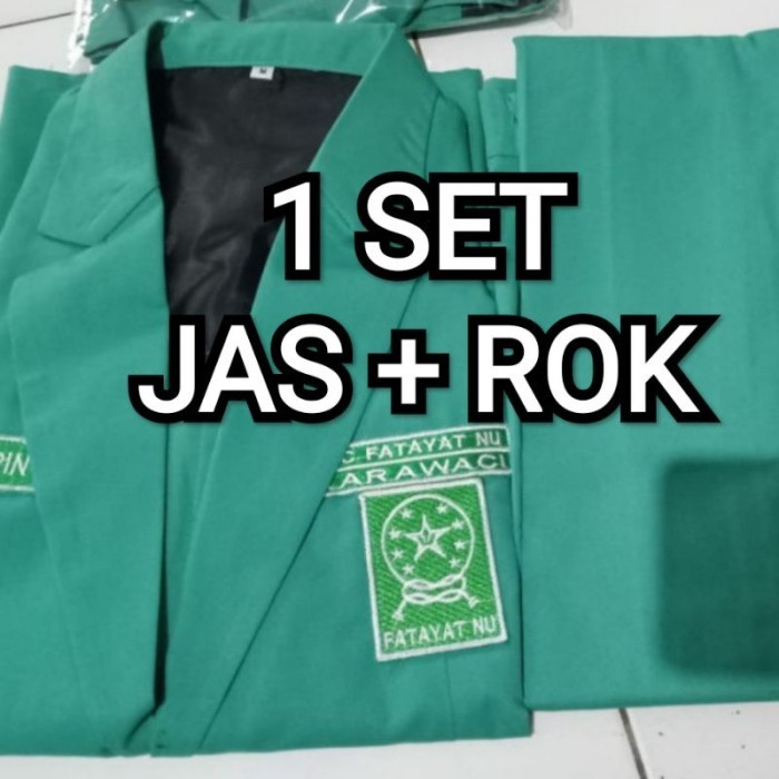 Jual C.H SETELAN JAS FATAYAT NU 1 SET JAS PLUS ROK - 1 SET JAS + ROK, S ...