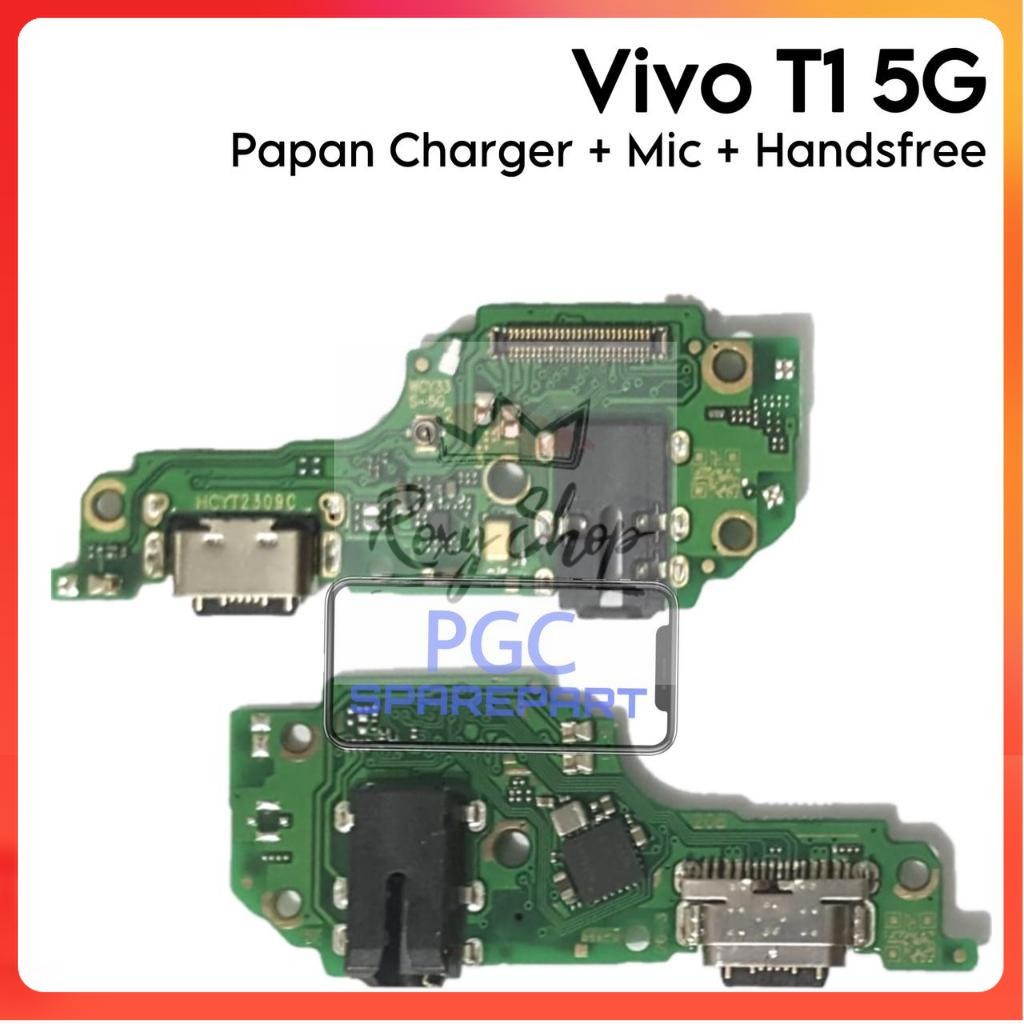 Jual Papan Konektor PCB Charger Mic + Handsfree Vivo T1 5G / V2141 ...