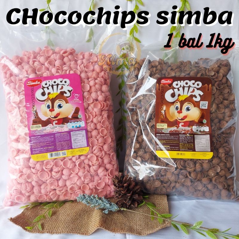 Jual SNACK COCOCRUNCH CHOCOCHIPS SIMBA 1 KG Food Kering | Shopee Indonesia