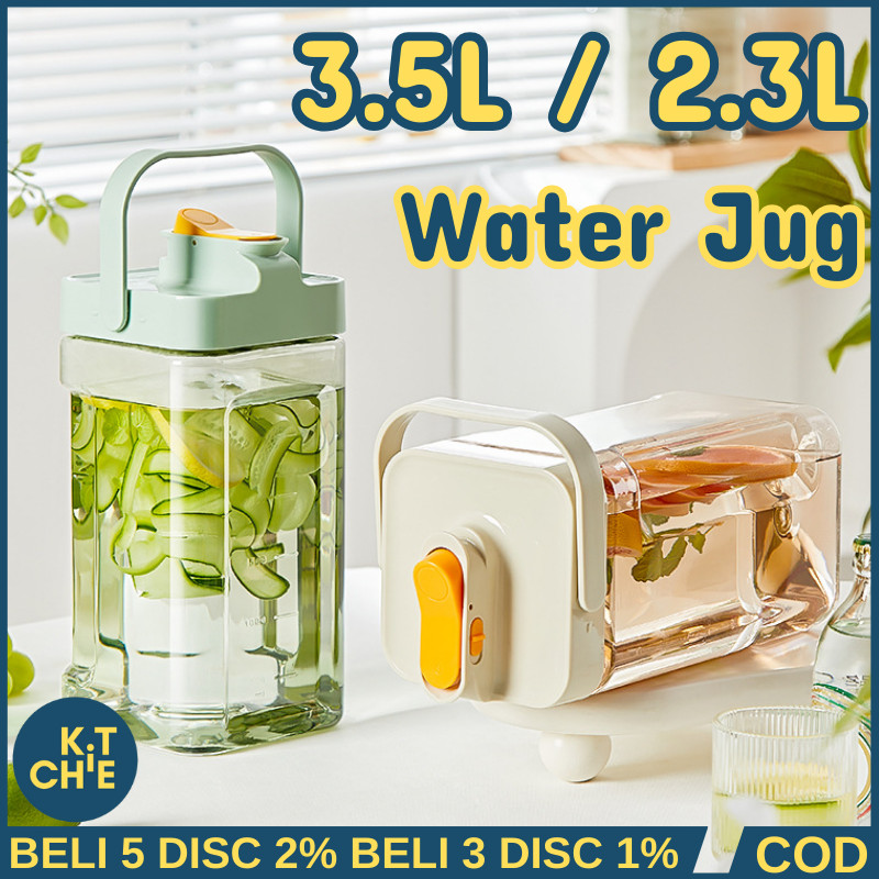 Jual KC Water Jug Kulkas 2.5L 3.5L Dispenser Air Dingin Juice Portable ...