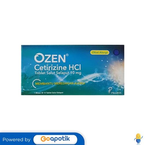 Jual Ozen 10 Mg Box Isi 10 Tablet | Shopee Indonesia