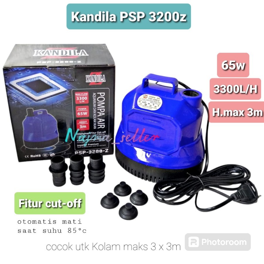 Jual Pompa Celup kolam ikan KANDILA PSP. otomatis mati saat suhu 85 ...