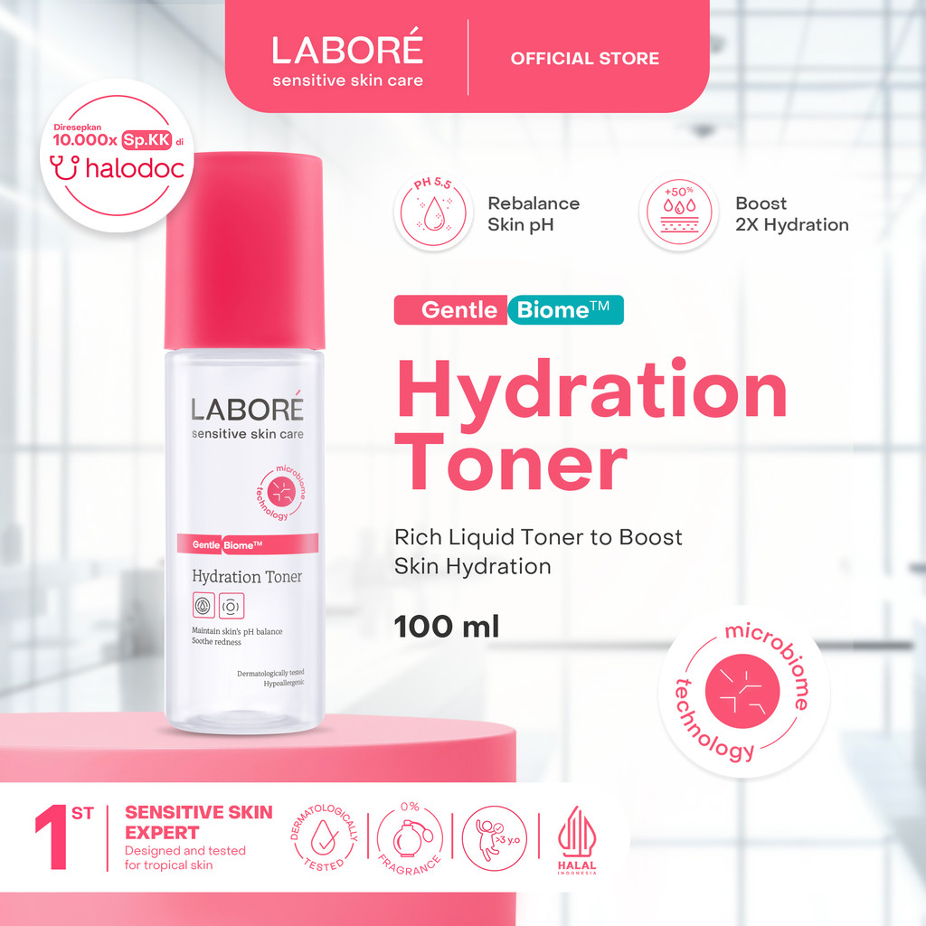 Jual Labore GentleBiome Hydration Toner 100ml - Toner untuk Melembabkan ...