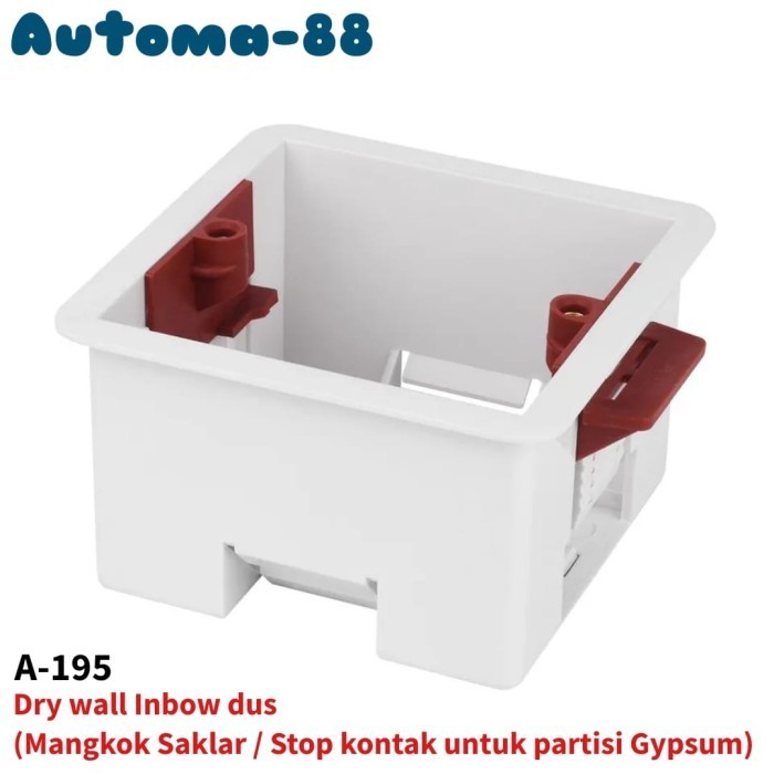 Jual Box inbow dus Gypsum GRC ib 1G 2G singel dobel gipsum Kotak saklar ...