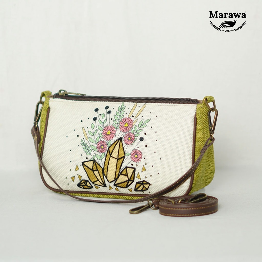 Jual MARAWA Tenzo - Almas Shoulder Bag Tas Etnik Mini Wanita Handmade ...