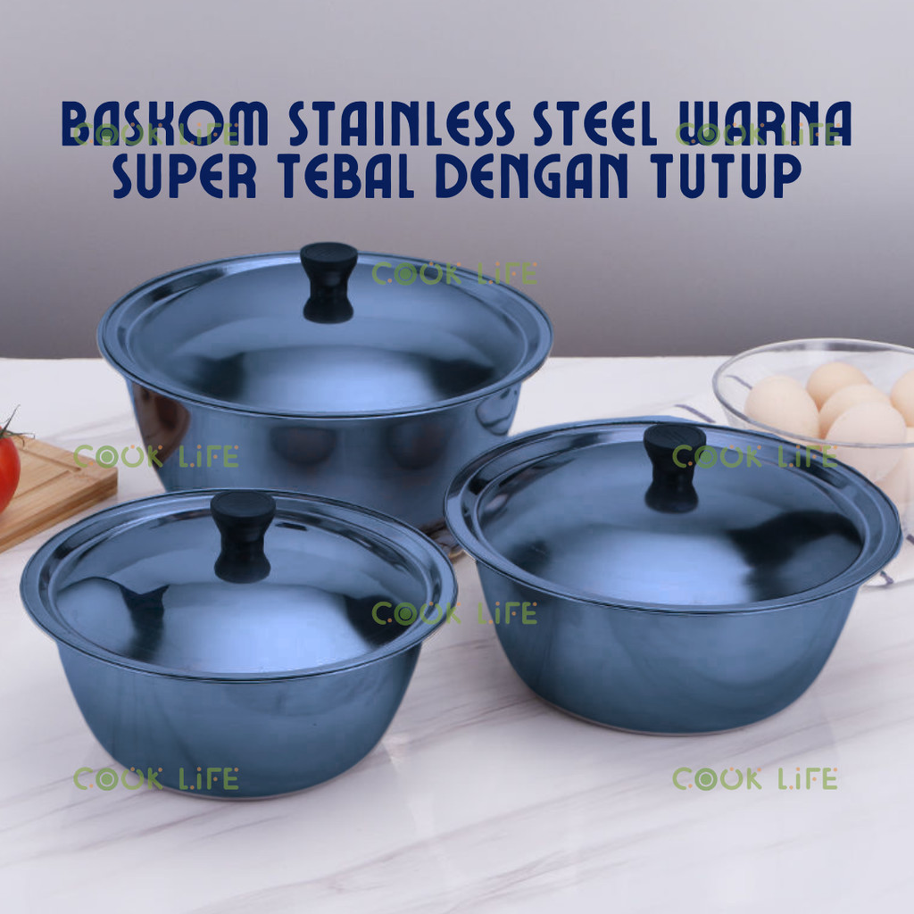 Jual Baskom Dengan Tutup Berbagai Ukuran Berbagai Warna Baskom Premium ...