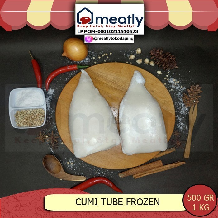 Jual CUMI TUBE FROZEN KEMASAN 1KG | Shopee Indonesia