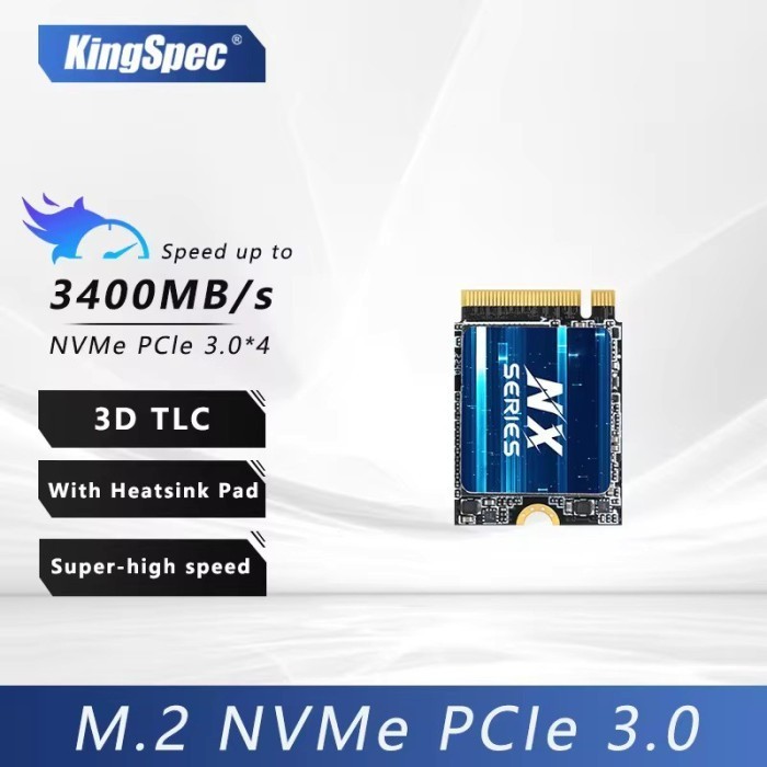 Jual KingSpec 2230 SSD M2 NVMe 512GB 1TB M.2 22X30 PCIe 3.0 Nmve M2 ...