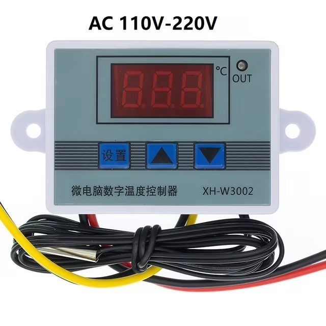Jual Thermostat/Termostat Digital XH-W3002 220V AC Temperature Controller | Shopee Indonesia