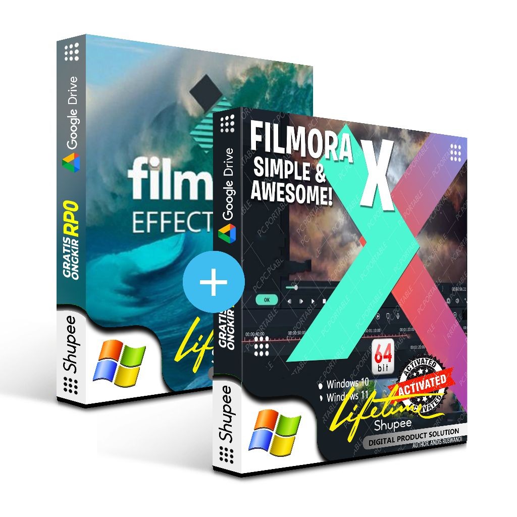 Jual Giveaway - Filmora 10 + Filmora Effect Pack Full Version | Shopee ...