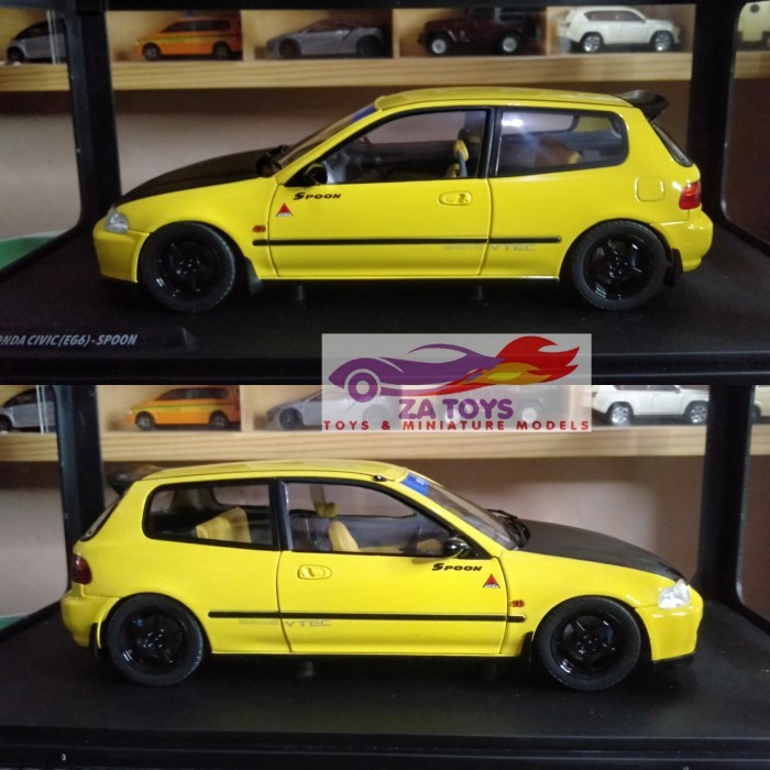 Jual Mobil Honda Civic Estilo EG6 Kuning Spoon Sports Edition Solido 1/ ...