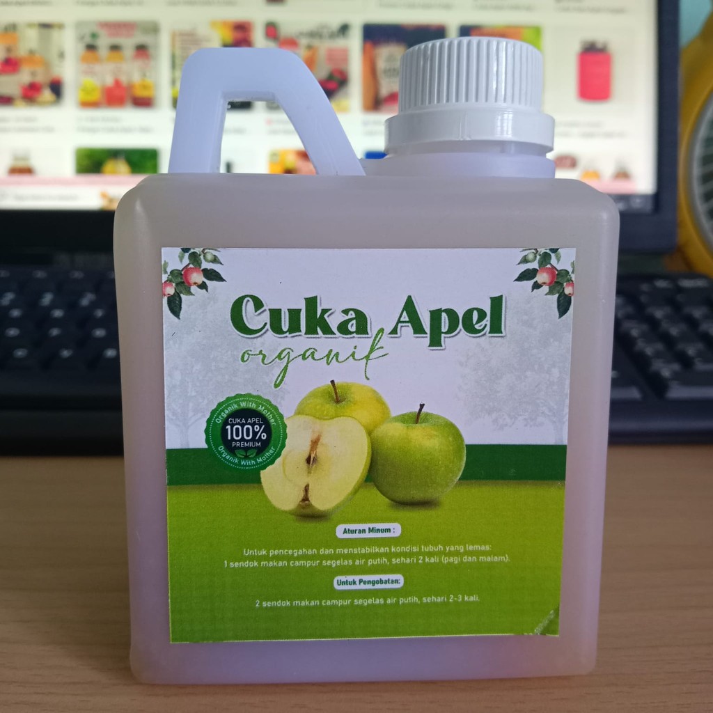 Jual Cuka Apel Fermentasi 500ml | Shopee Indonesia