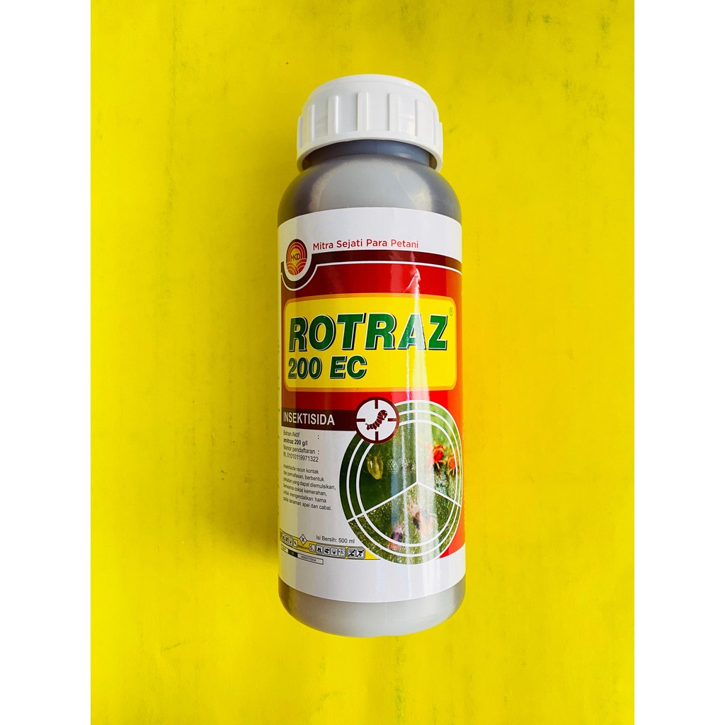 Jual Insektisida pengendali hama serangga tungau ROTRAZ 200EC isi 500ml ...