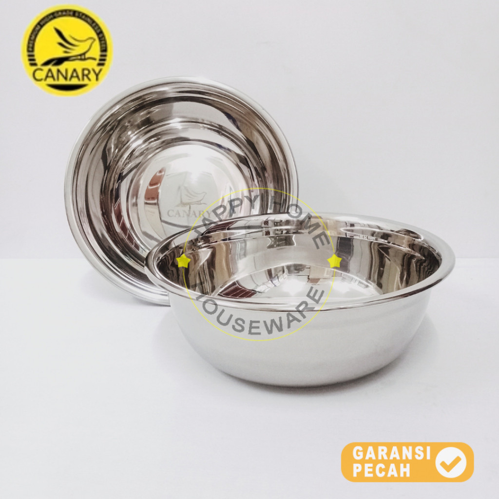 Jual CANARY Baskom Luxury 30cm Stainless Steel / Mangkok Dalam ...
