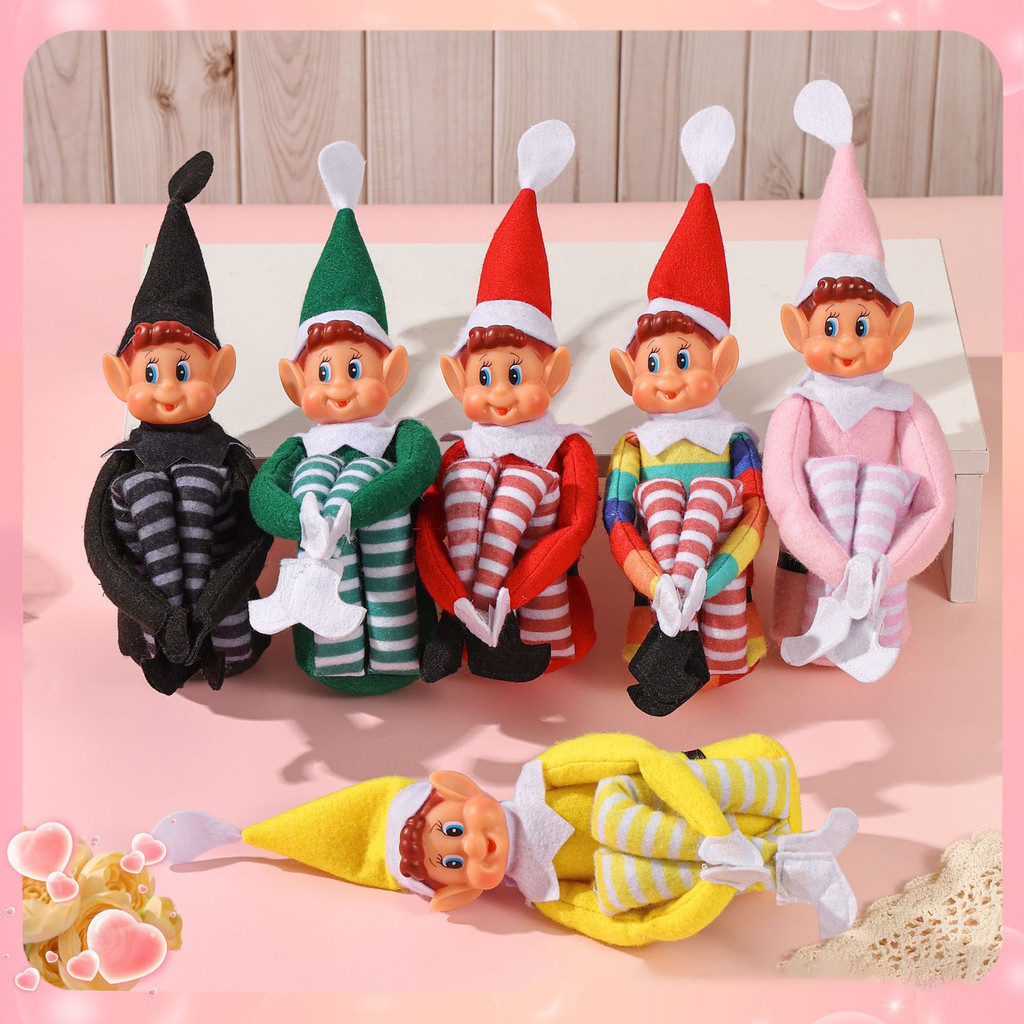 Jual 2025New Elf Doll Decoration Kids Gift Elf Naughty Stuffed Animal ...