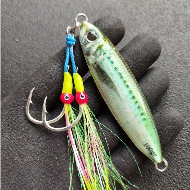 Jual Umpan metal jig cold sniper lamuru hijau killer full gid FULL GID ...