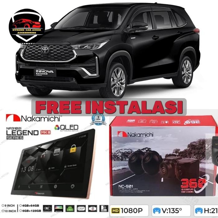 Jual Paket Bundling Headunit Nakamichi Legend MK3 Ram 4/64 Ram 6/128 ...