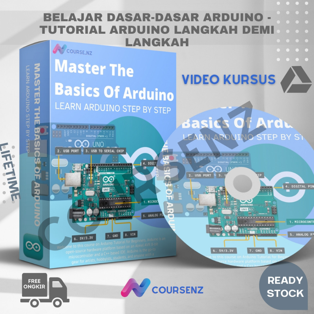 Jual Tutorial Dasar-Dasar Arduino - Belajar Arduino Langkah demi ...