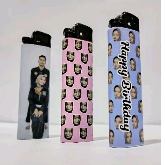 Jual Korek Api CUSTOM Model Cricket Request Custom Gambar | Shopee ...