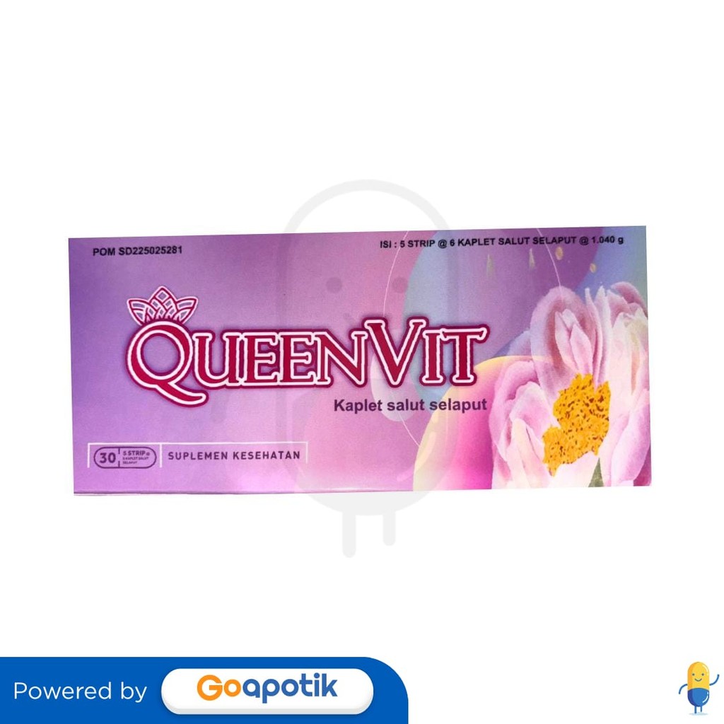Jual Queenvit Box Isi 30 Kaplet | Shopee Indonesia