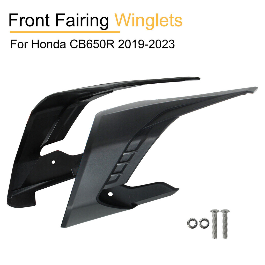 Jual Front Fairing Aerodynamic Winglets For Honda CB650R 2019-2023 Side ...