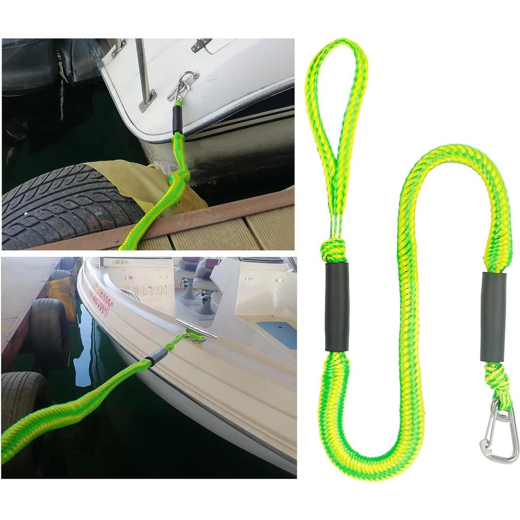Jual Bungee Dock Lines Cords Docking Rope For Kayak Watercraft SeaDoos ...