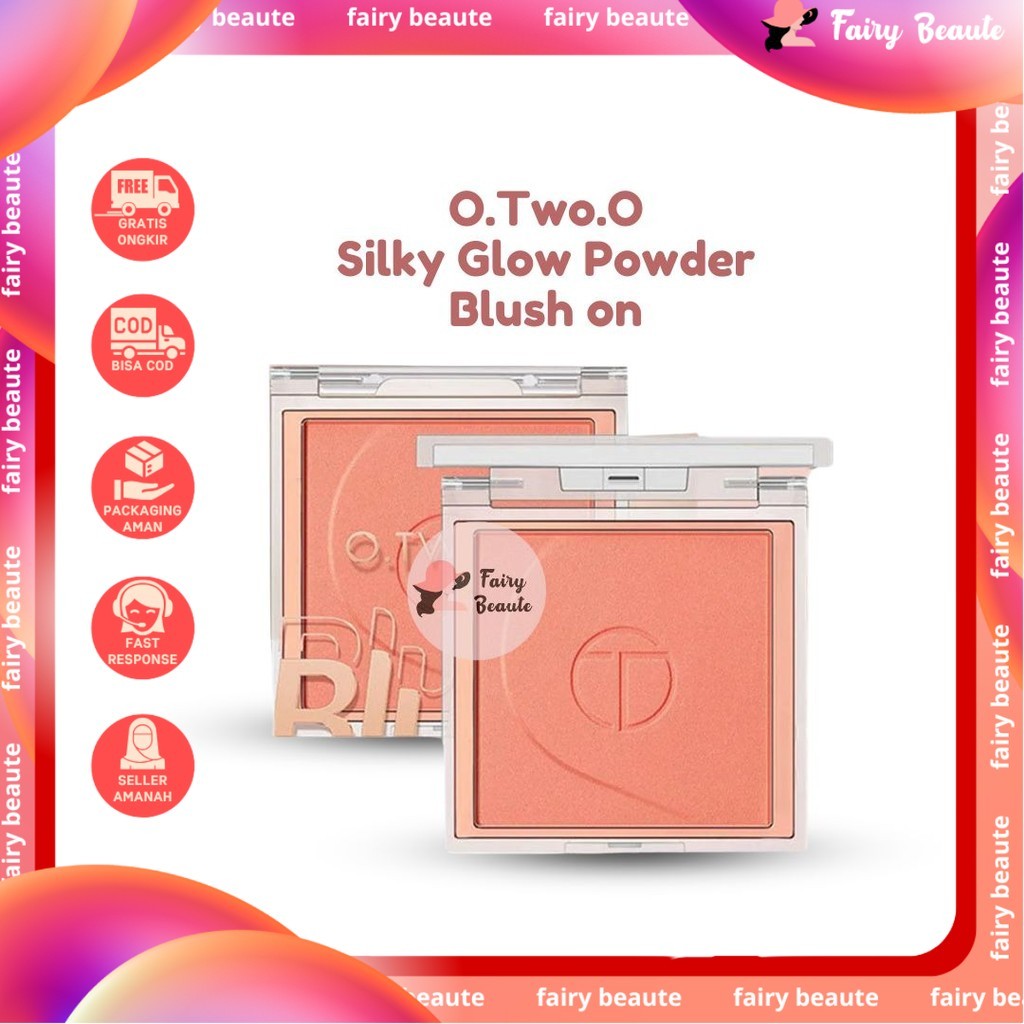 Jual FAIRY O.TWO.O OTWOO 6 Colors Blush Palette Face Makeup Powder ...