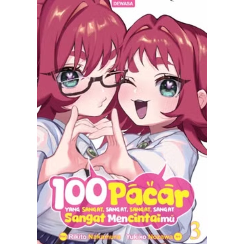 Jual Komik PGI 100 Pacar yang Sangat5x Mencintaimu 3 - Rikito Nakamura | Shopee Indonesia