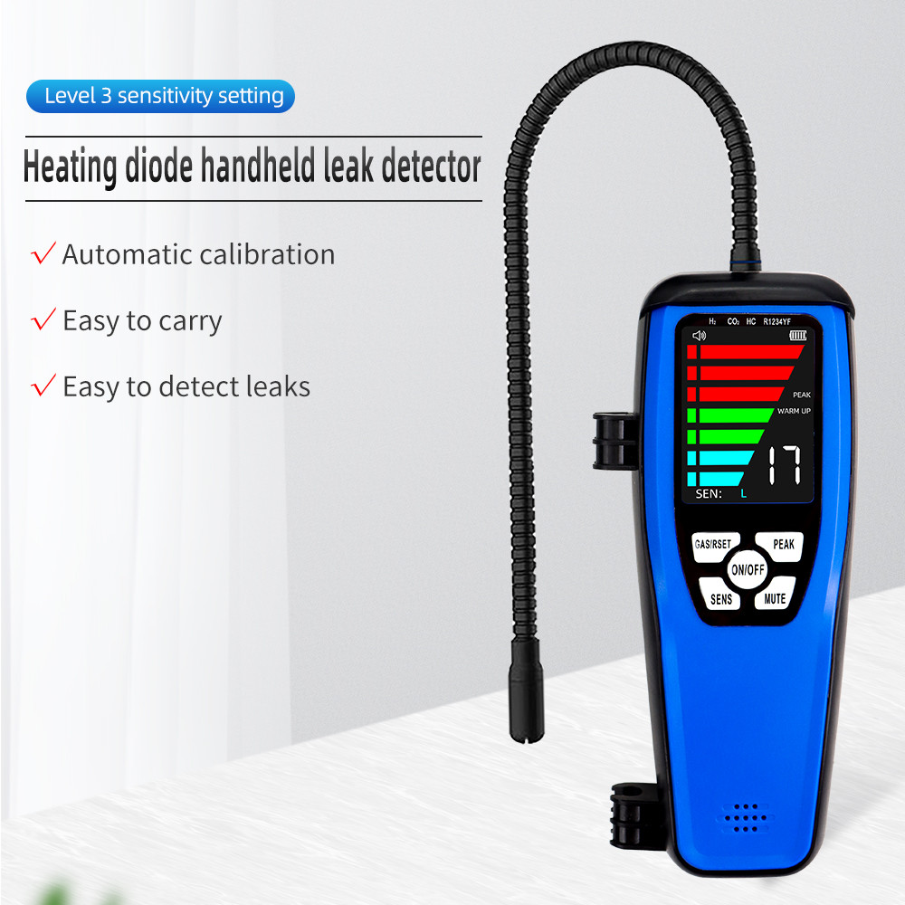 Jual LD-200 Heated Diode Refrigerant Leak Detector Handheld Leak Tester ...