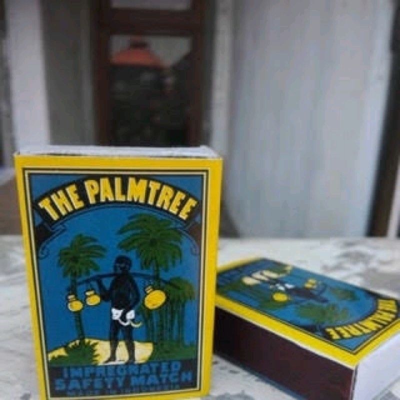 Jual Paket 10pcs (TERLARIS) korek kayu palm tree korek jadul korek api ...