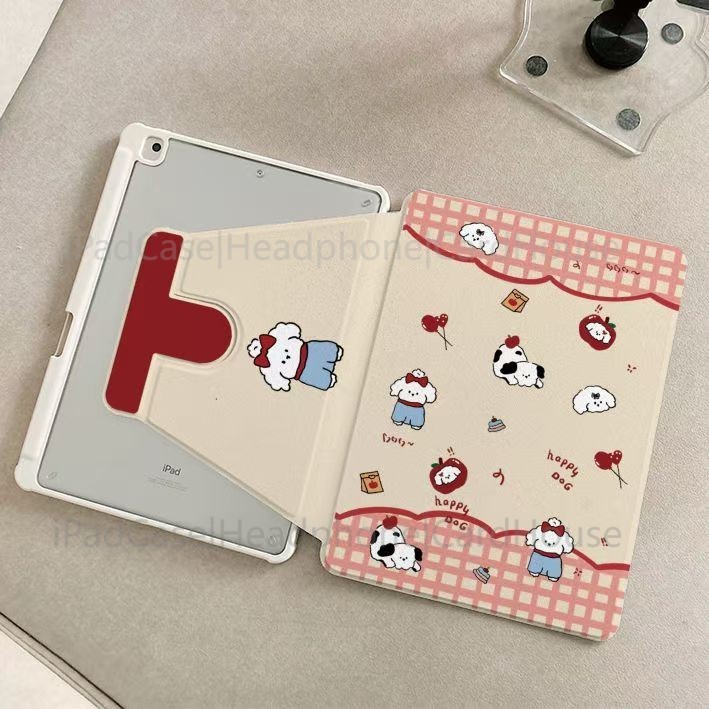 Jual 【720°Rotate】 Case iPad Flip Acrylic Casing Tablet for ipad Air 1 2 ...