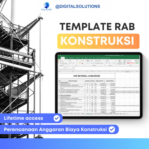Jual TEMPLATE RAB KONSTRUKSI SIAP PAKAI | Shopee Indonesia