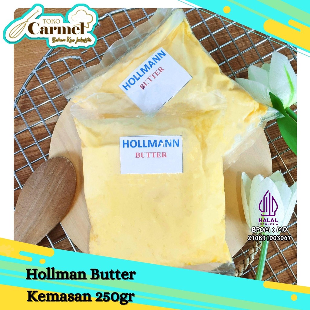 Jual Hollman Butter 250gr [Repack] Mentega Premium | Shopee Indonesia