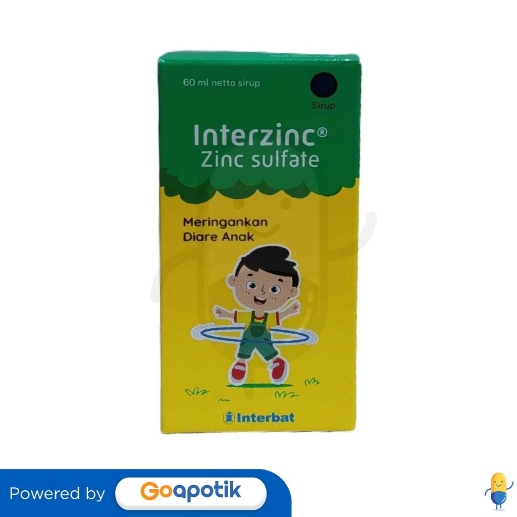 Jual Interzinc Syrup Isi 60 Ml Botol | Shopee Indonesia