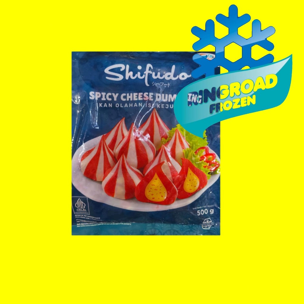 Jual SHIFUDO SPICY CHEESE DUMPLING 500 GR | Shopee Indonesia