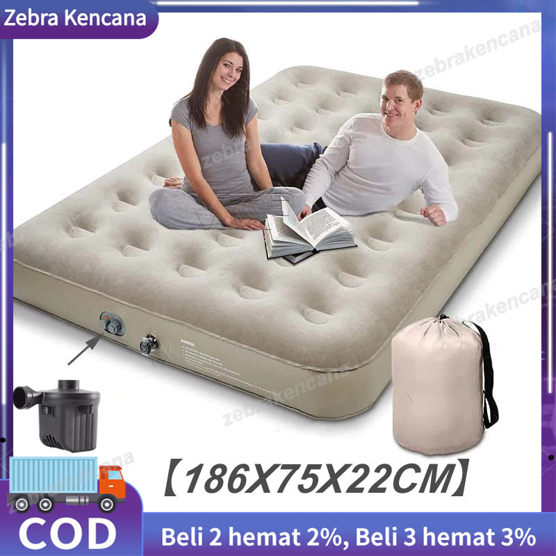 Jual [186X75X22cm] Kasur Angin single twin double Air Bed Matras Kamar ...