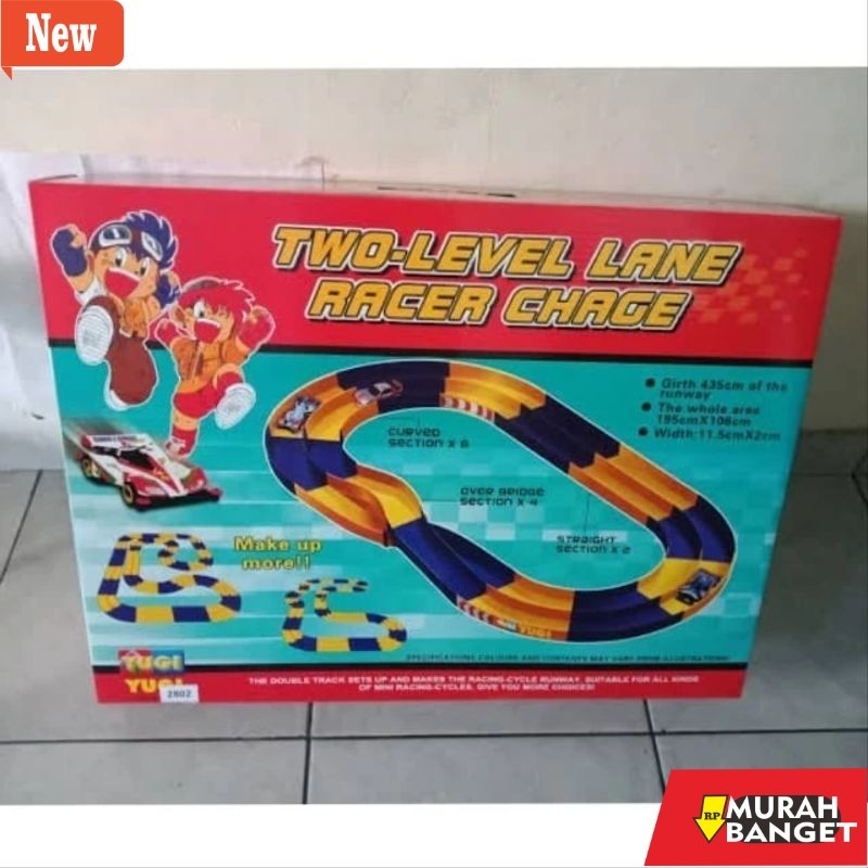 Jual Mobil mainan anak-anak yg lagi viral- Track Tamiya 2 Lintasan ...