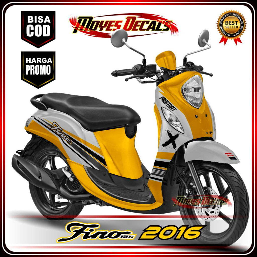 Jual Decal Stiker Fullbody Yamaha FINO 125 Fi - Decal Motor Fino 125 ...
