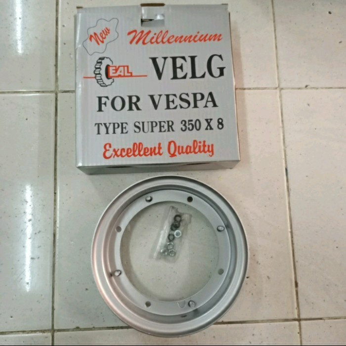 Jual Velg Vespa Merk EAL Super Ring 8 Velek Pelek Merek EAL Super ...