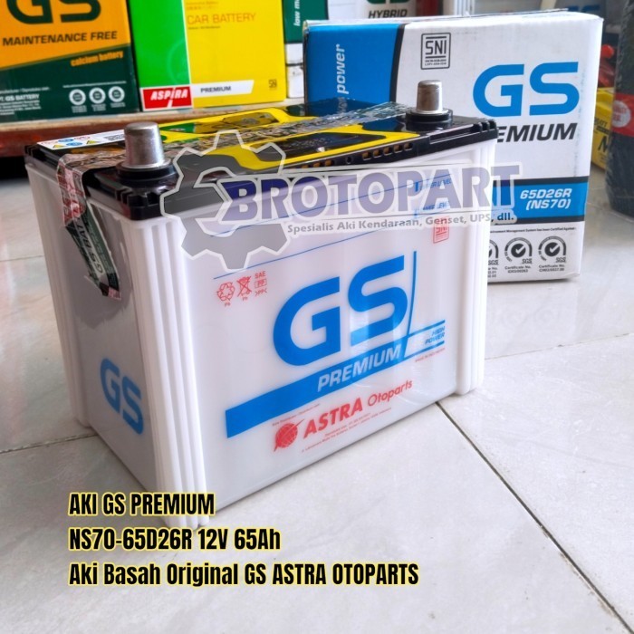 Jual Aki Mobil Hino Bus FB, Ranger, Truk FB FL GS ASTRA Premium NS70 65D26R | Shopee Indonesia