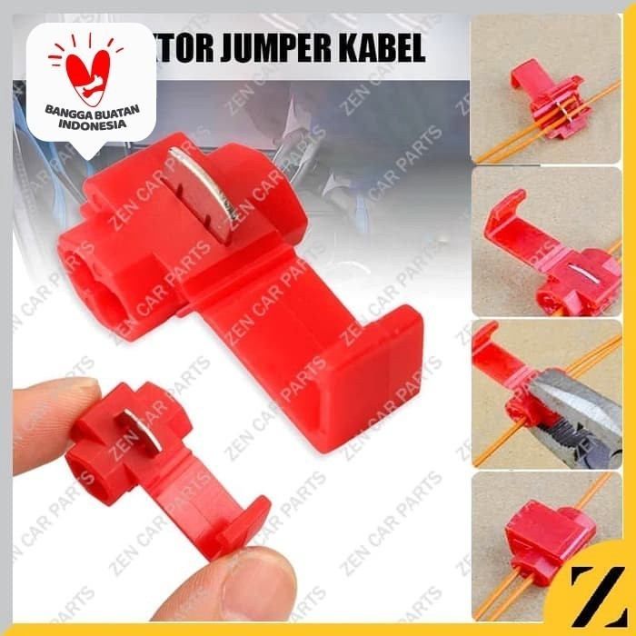 Jual Scotch Lock Quick Cable Jumper Connector Terminal Konektor Klip ...