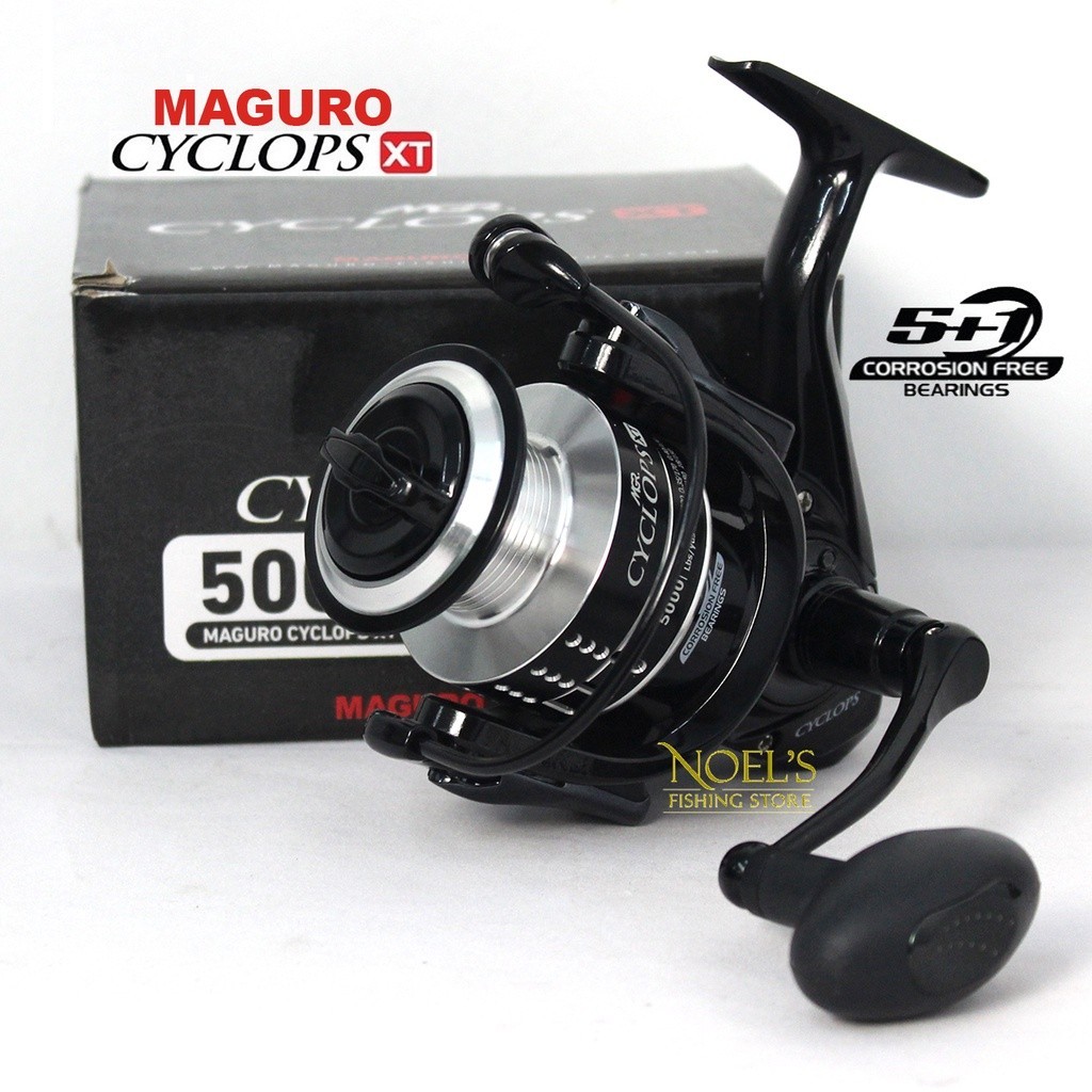 Jual Reel Maguro CYCLOPS XT | Power Handle | 1000 sd 8000 | Kolam Sungai Danau Muara Laut ...