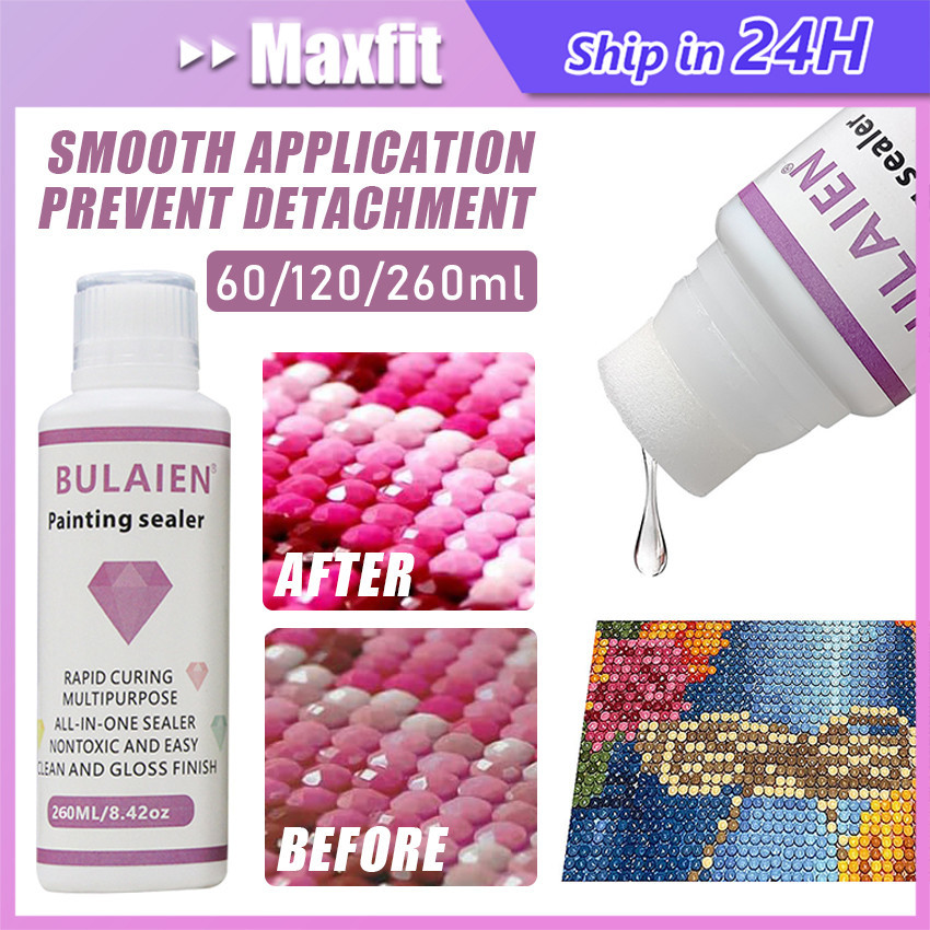 Jual 260ml DIY Diamond Painting Conserver Sealing Glue/Lem Segel Lukisan / Lem Lukisan Diamond ...
