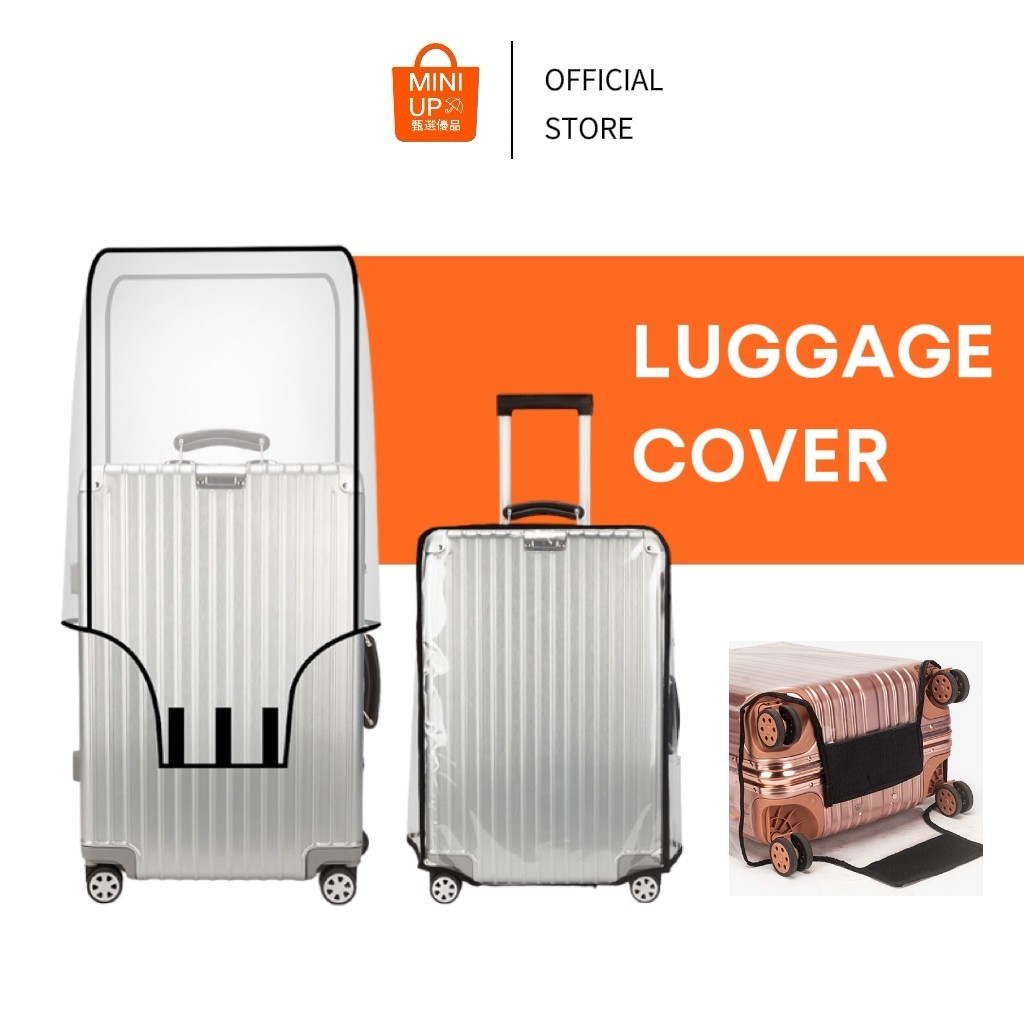Jual Luggage Cover Pelindung Koper Bagasi 160 Micron PVC Sarung Koper ...