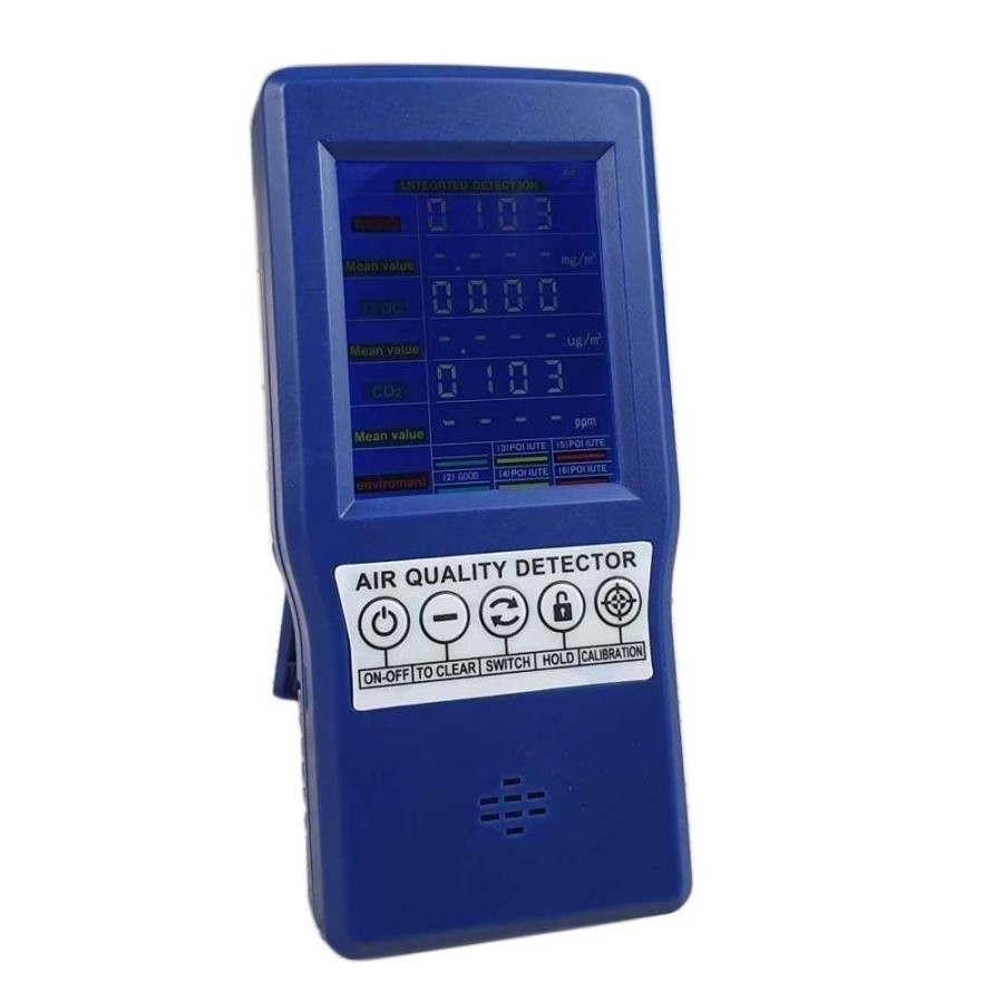 Jual KKMOON Alat Detector CO2 Sensor Gas Analyzer TVOC HCHO AQI ...