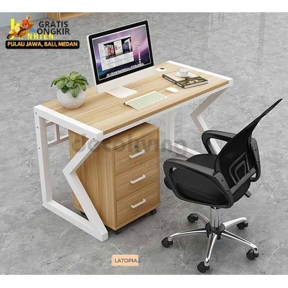 Jual Meja Game / Meja Kerja Minimalis Modern 150 cm - ROG Style - Sudah ...