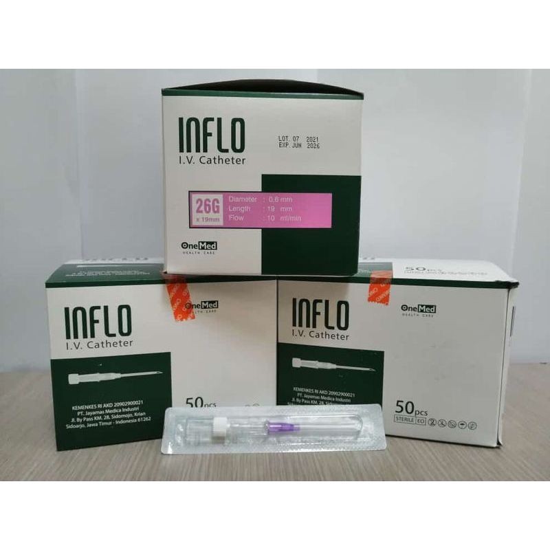 Jual Inflo Iv Catheter 26G Onemed Abbocath | Shopee Indonesia