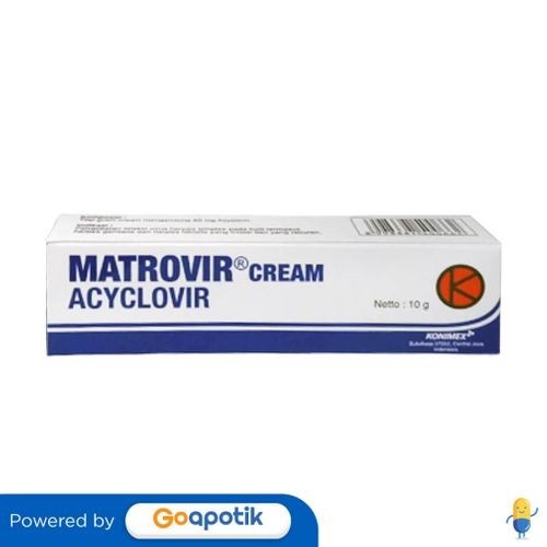 Jual Matrovir Cream Isi 10 Gram Tube | Shopee Indonesia